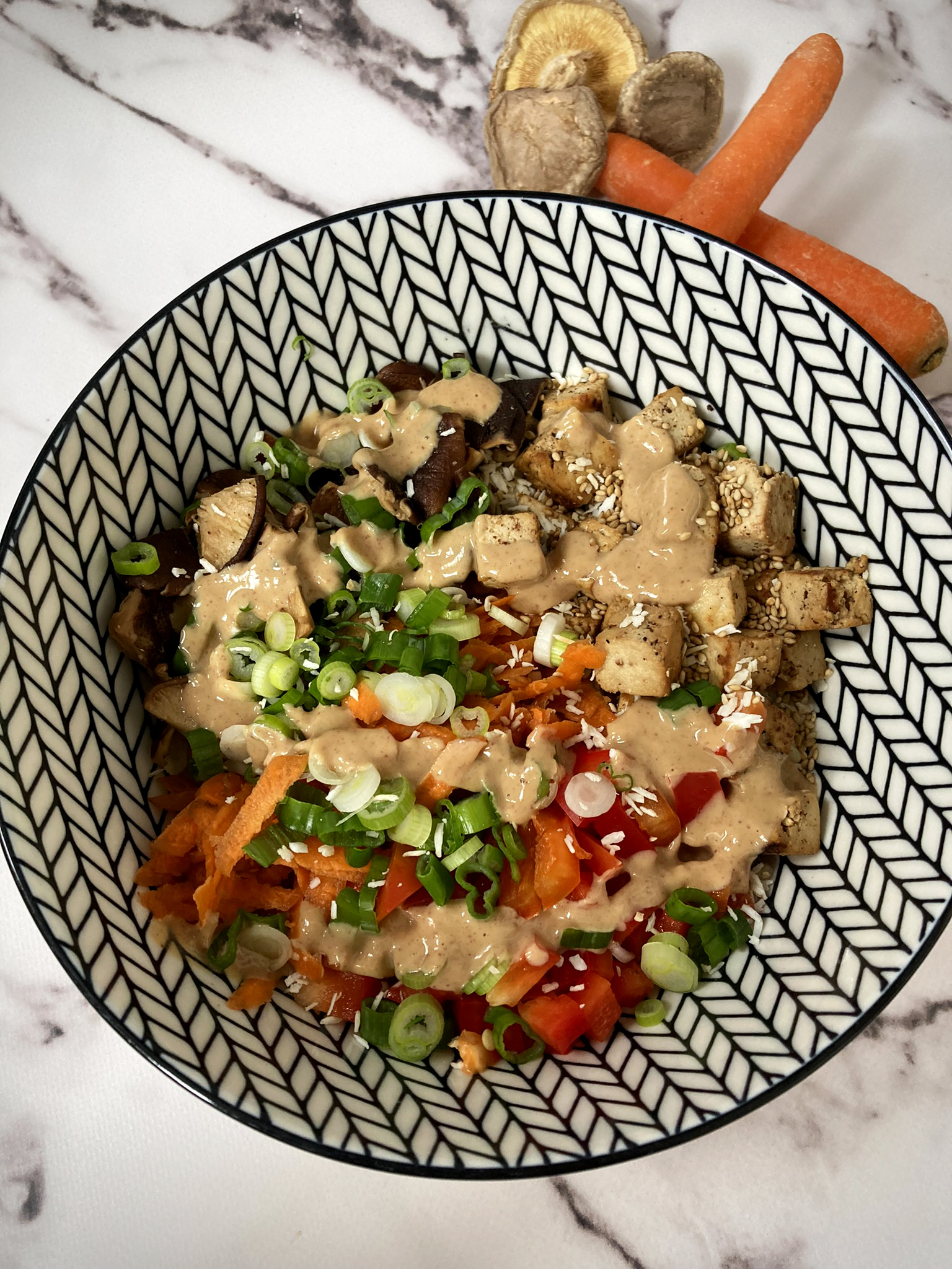 Rainbow Umami Bowl – Cooking by Feel